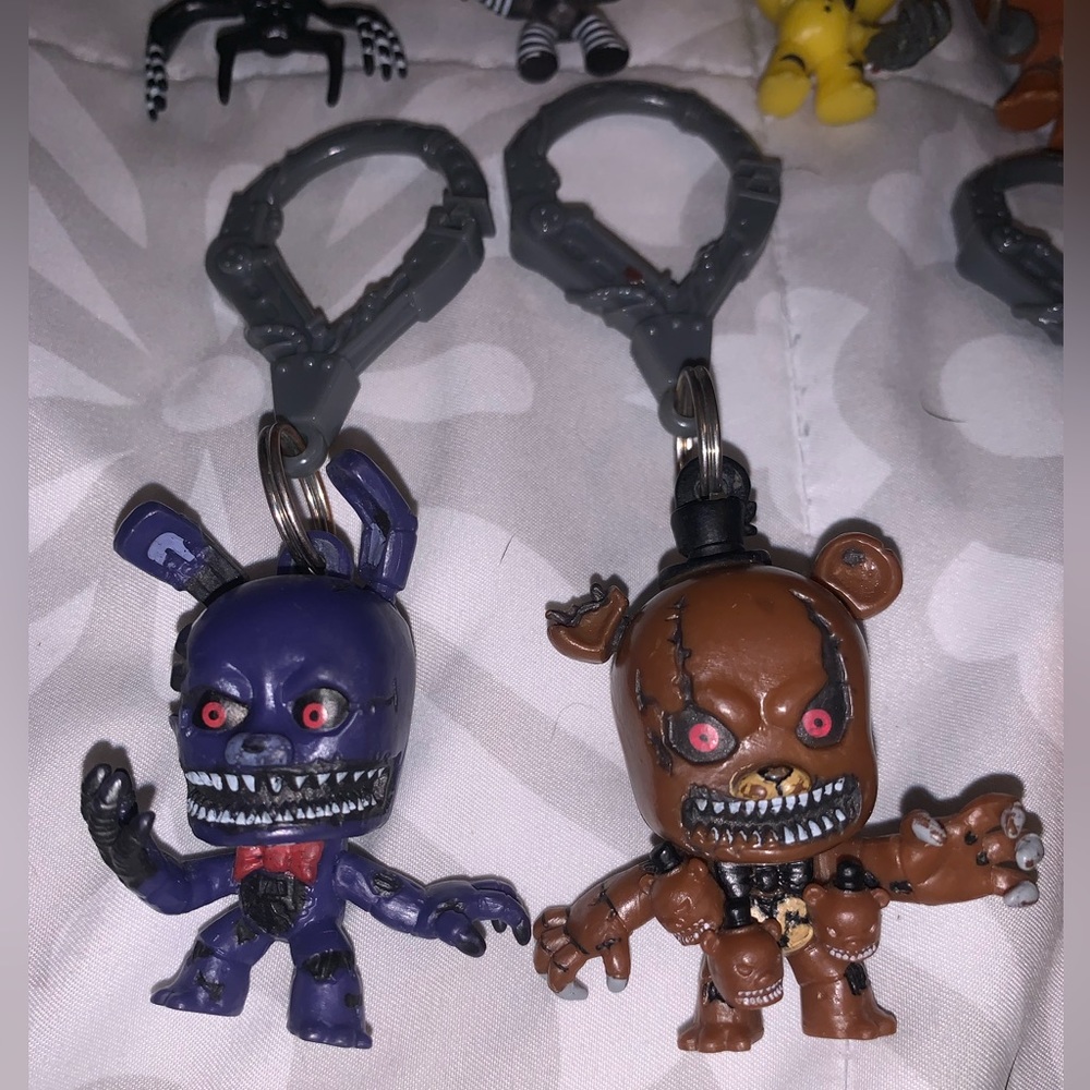 Fnaf Vintage 2016 13 Vinyl Figure’s Collectible Backp… - Gem